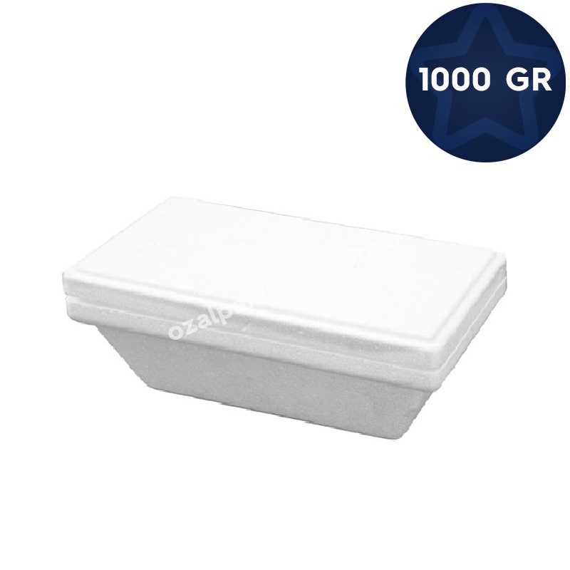 Strafor Köpük Dondurma Kutusu (Kaseli) 1000 gr Eps Strafor Köpük ...