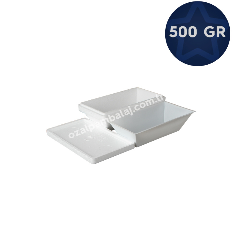 Strafor Köpük Dondurma Kutusu (Kaseli) 500 gr Eps Strafor Köpük Kutular ...